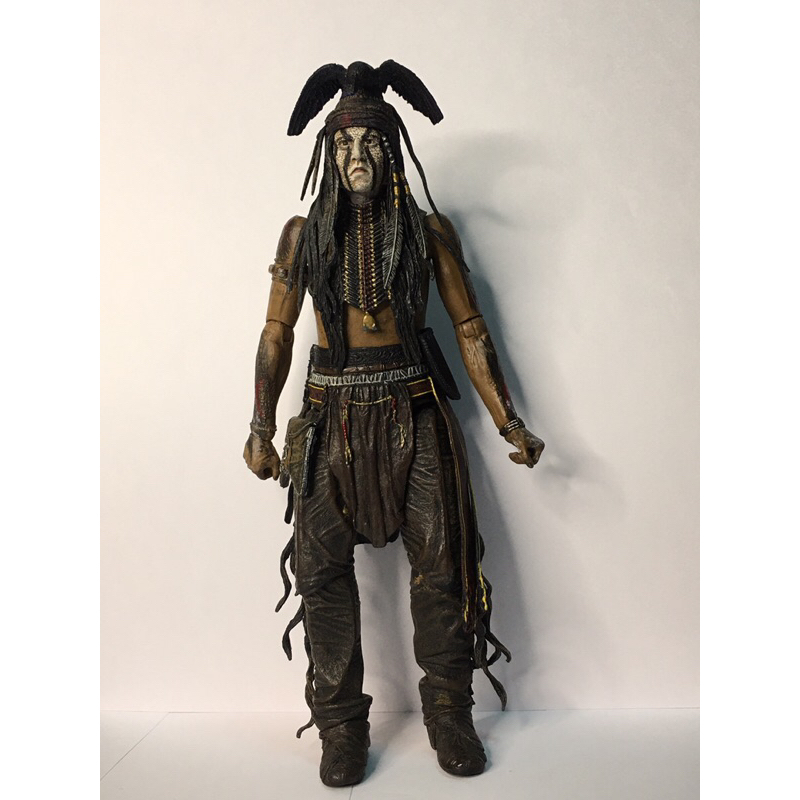 หายากสุดๆ!!!! Lone Ranger Movie Tonto Johnny Depp 7in Action Figure Ser ...