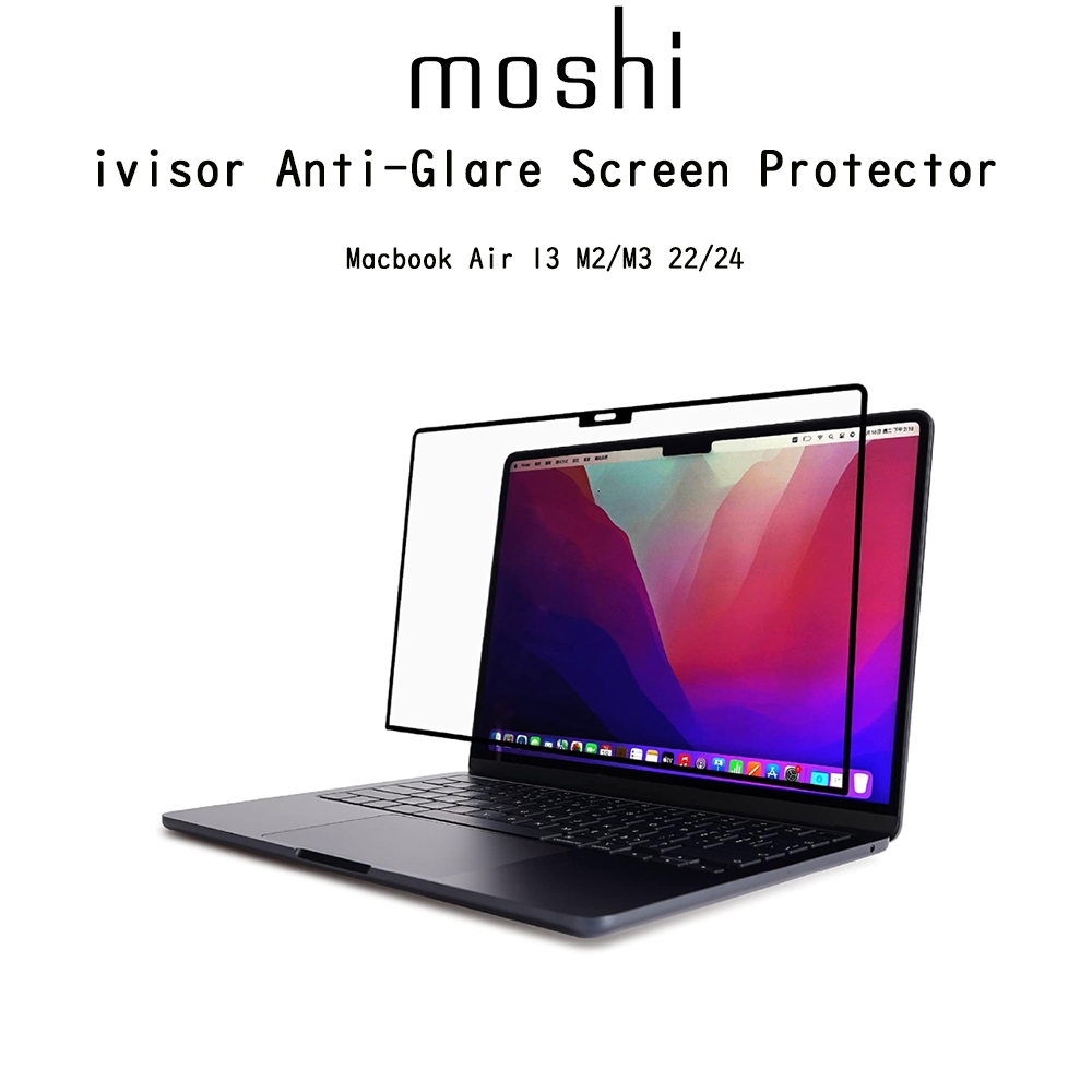 Moshi ivisor Anti-glare Screen Protector ฟิล์มกันรอยและกันแสงสะท้อนแบบ ...