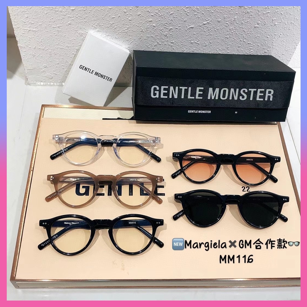 2024 NEW GENTLE MONSTER & Margiela model MM116 size 46-23-144 Ship from ...