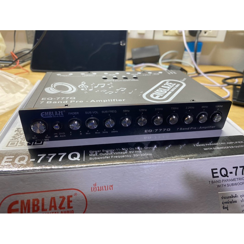 ปรีแอมป์ Emblaze EQ-777Q (มือสอง) | Shopee Thailand