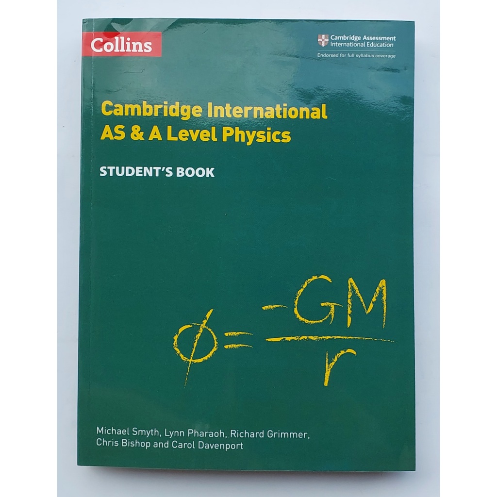 หนังสือ แบบเรียน ฟิสิกส์ ภาษาอังกฤษ Cambridge International AS & A Level Physics STUDENT'S BOOK ...