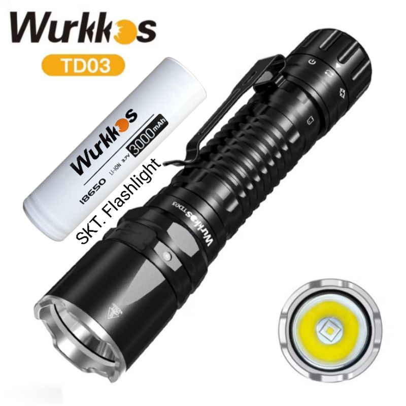Wurkkos TD03 SFT40 1800LM พร้อมแบตครบชุดพร้อมใช้(รุ่นพิเศษน่าใช้กว่าเดิม) | Shopee Thailand