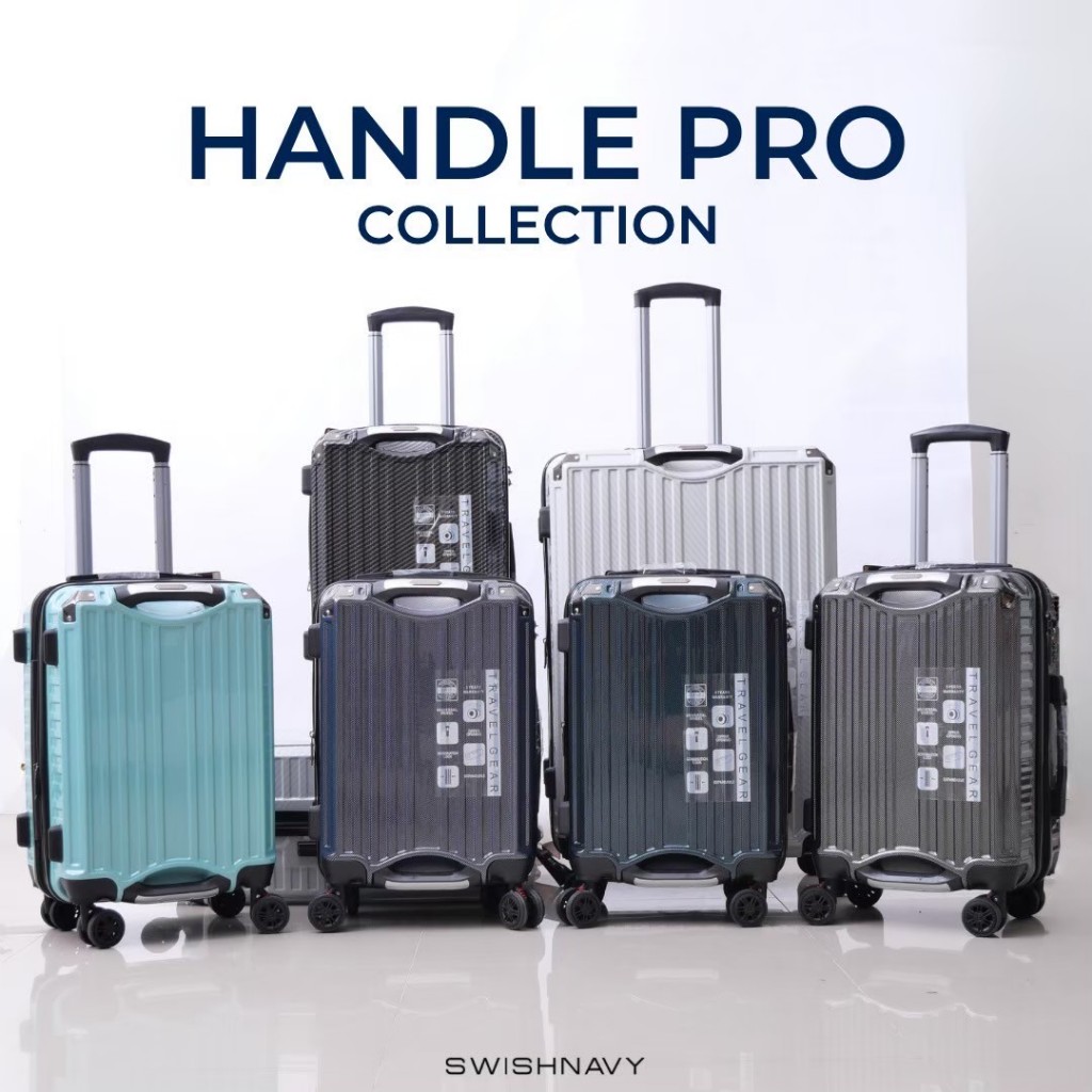 POLOGY กระเป๋าเดินทางล้อลาก ขนาด 20 24 28 นิ้ว รุ่น HANDLE PRO 820 ...