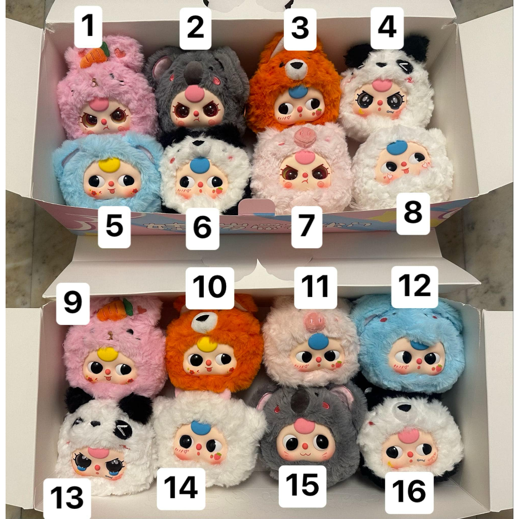 【พร้อมส่ง - เลือกตัวแกะเช็ค】Blind Box - Baby Three V1 รุ่นมีซิป (ลิขสิทธิ์แท้) | Shopee Thailand