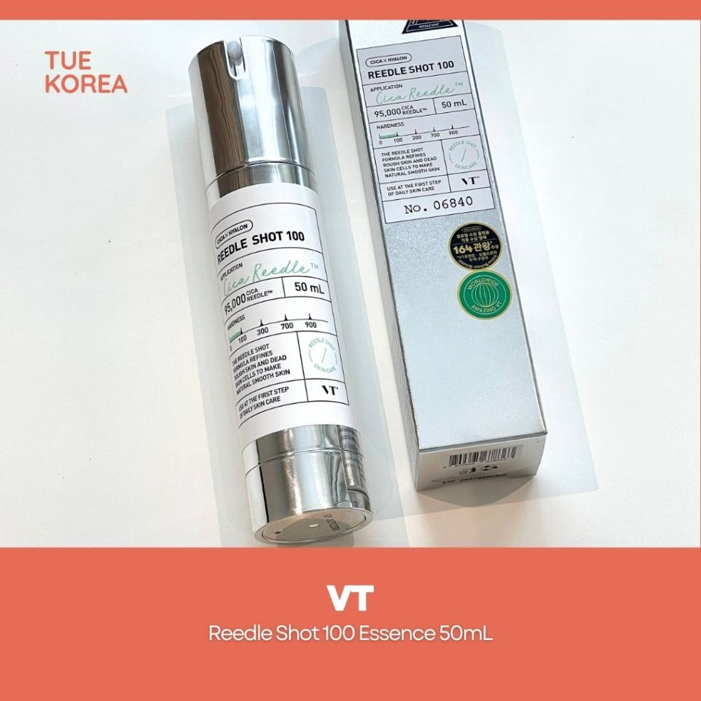 พร้อมส่ง | VT - Reedle Shot 100 Essence 50mL เอสเซ้นส์เข็มเข้มข้นจากเกาหลี! | Shopee Thailand