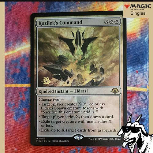 [MTG][Single][MH3] Kozilek's Command (FOIL) Promo ระดับ Rare [ภาษา ...