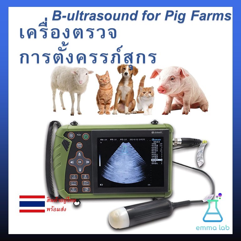 เครื่องอัลตราซาวด์สำหรับหมู วัว และ แกะ Sow Pregnancy Check B ...