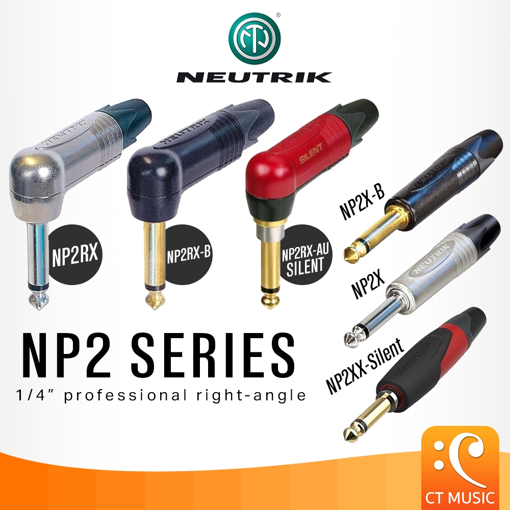 Neutrik NP2 Series Jack Head หัวแจ็ค สายสัญญาณ NP2XX / P2RX / NP2X ...