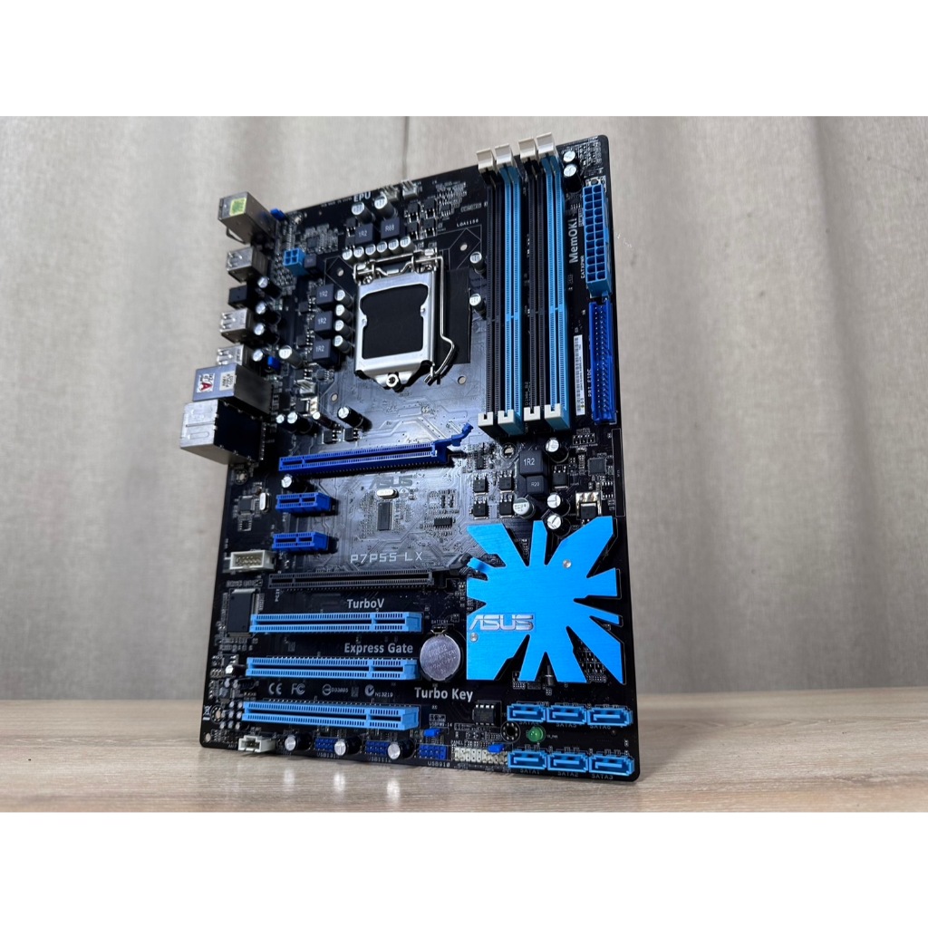 เมนบอร์ด(mainboard) Asus P7P55 LX (socket 1156) 1MONTH WARANTY | Shopee ...