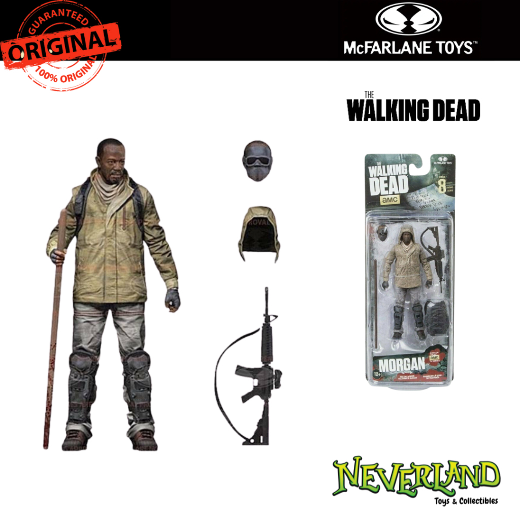 The Walking Dead Morgan Jones TV Series Action Figure by Mcfarlane ...