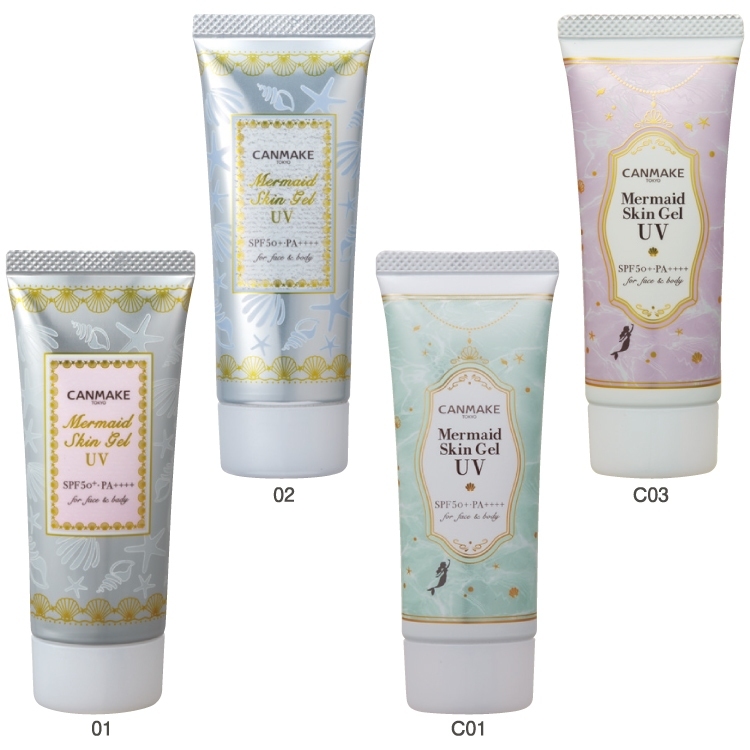 🅿🇯🇵 Japan Canmake เจลผิวนางเงือก Uv Spf50+Pa++++40G | Shopee Thailand