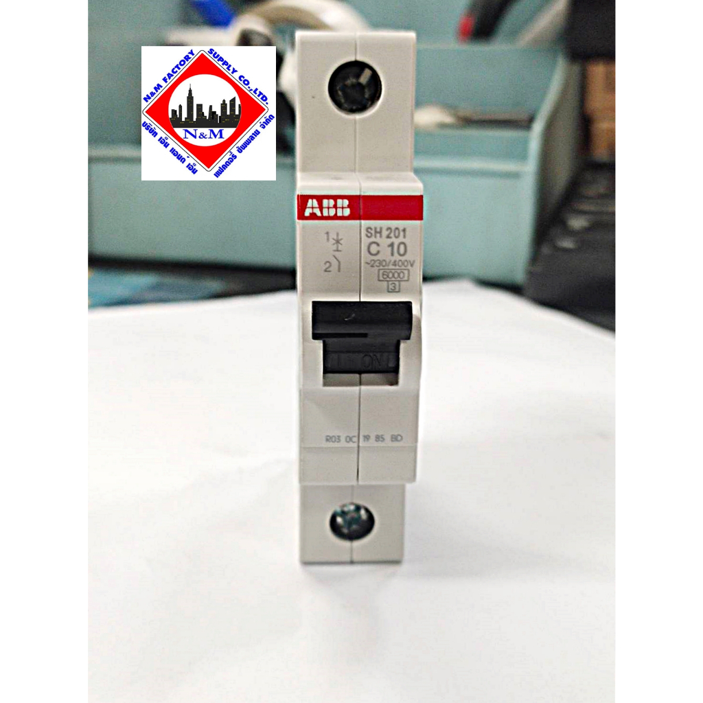 ลูกเซอร์กิต ABB 10 A 1 POLE SH201-C10 สินค้าคุณภาพดี พร้อมส่ง | Shopee Thailand