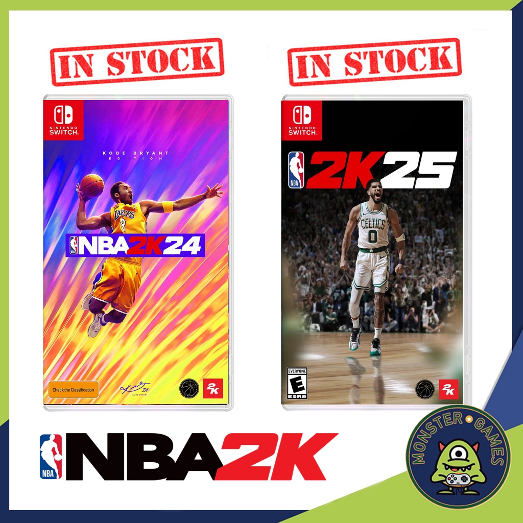 NBA 2K24, NBA 2K25 Nintendo Switch Game แผ่นแท้มือ1!!!!! (NBA24 Switch ...