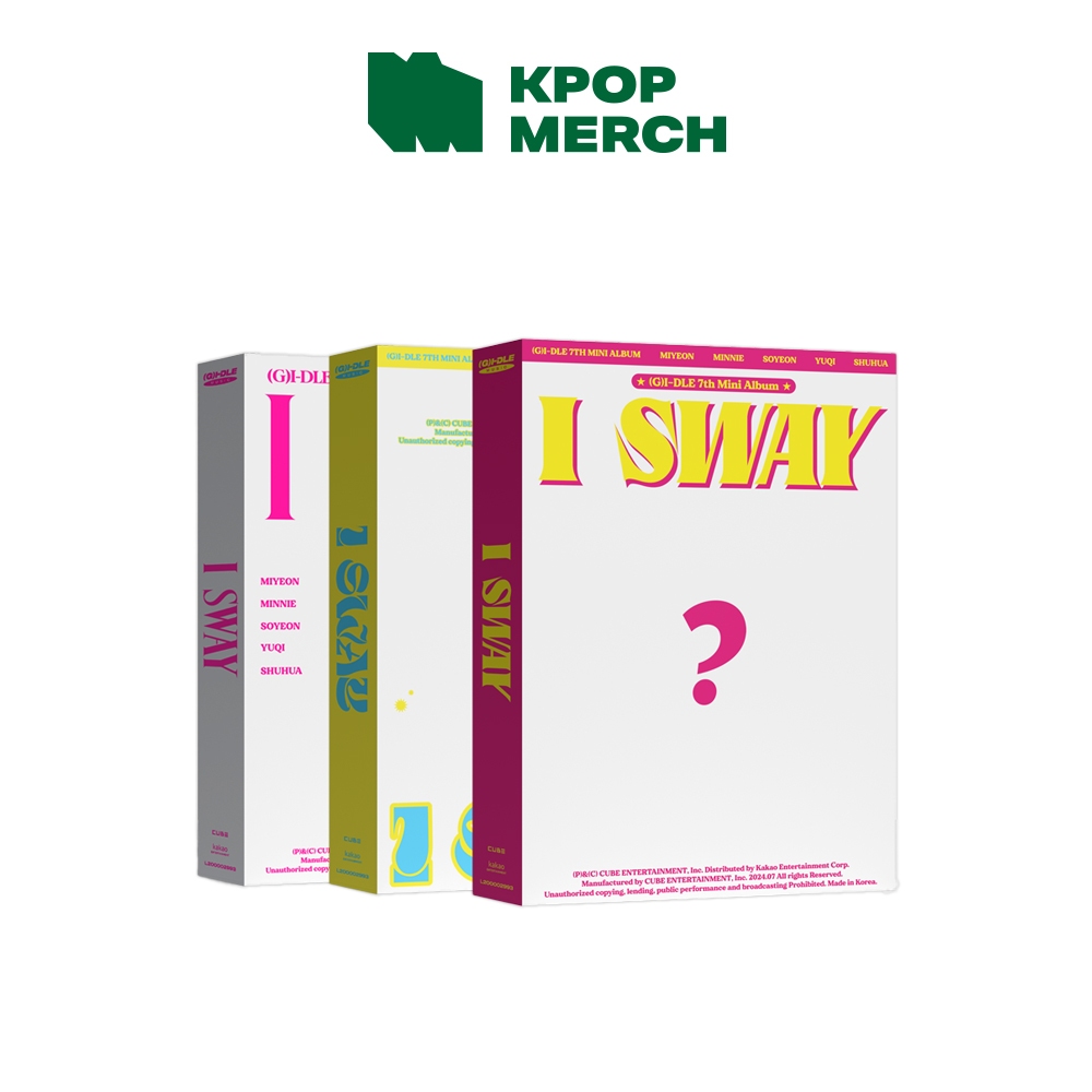 (G)I-DLE - 7th Mini Album [ I Sway ] | Shopee Thailand