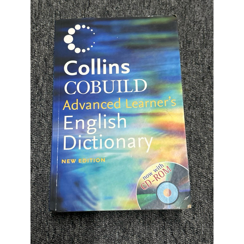 หนังสือ Collins Cobuild Advanced Learning English Dictionary | Shopee Thailand