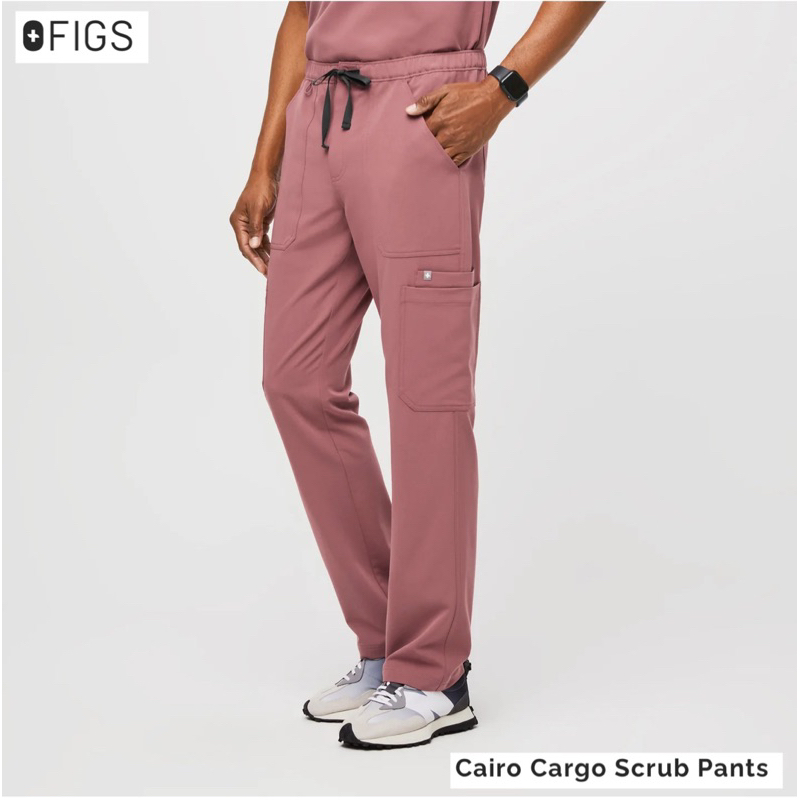 กางเกงขายาว FIGSผ้ายืดหยุ่นสุง รุ่น Cairo Cargo Scrubใส่ทำงานใส่ท่อง ...