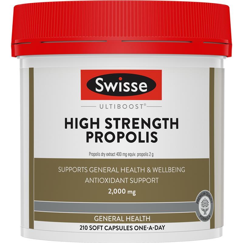 Swisse High Strength Propolis 210 Capsules Antioxidant ความเข้มข้นสูง โ ...