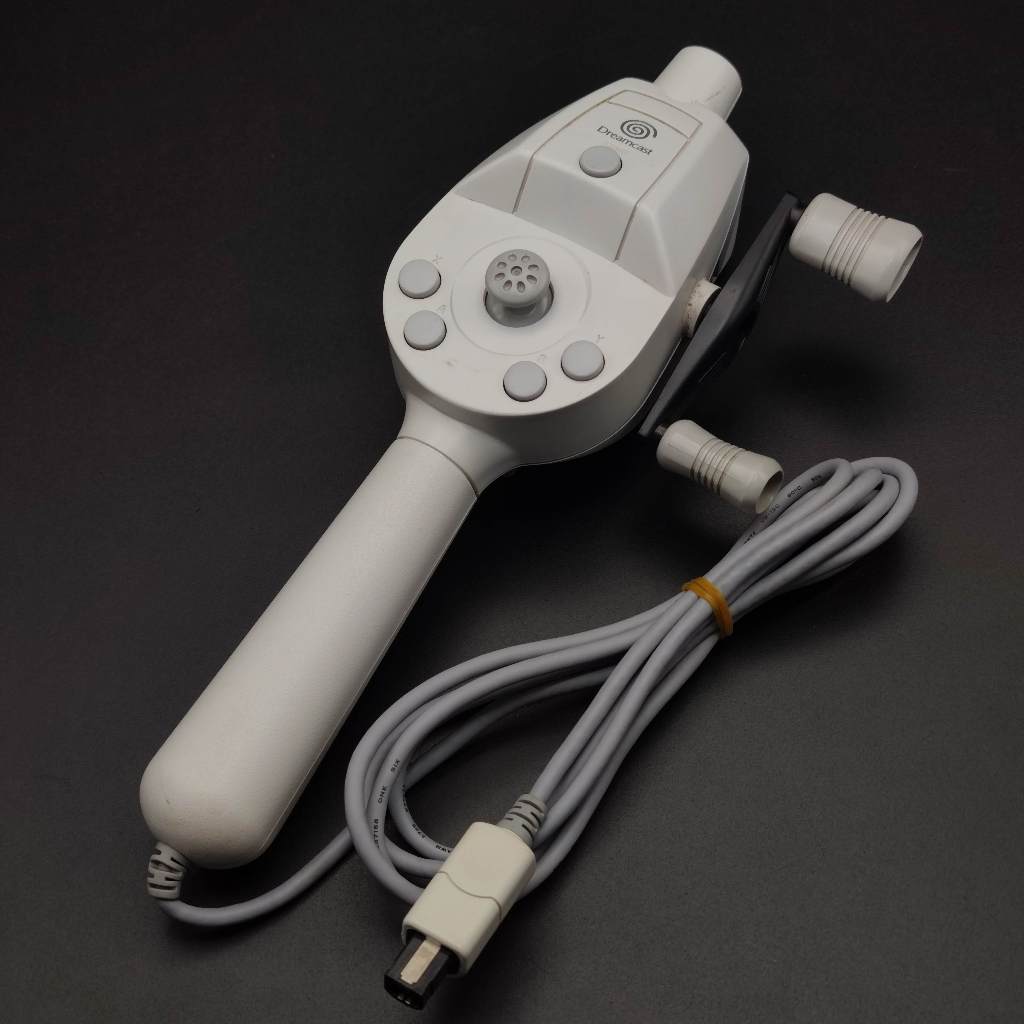 Sega Dreamcast Fishing Rod Controllers [JUNK] จอยตกปลางานแท้ ไม่ได้เทส ...