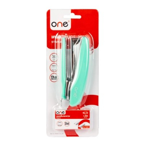 ONE เครื่องเย็บกระดาษ HS405-100 สีชมพู/สีน้ำเงิน/สีเขียว/สีชมพูอ่อน/สี ...