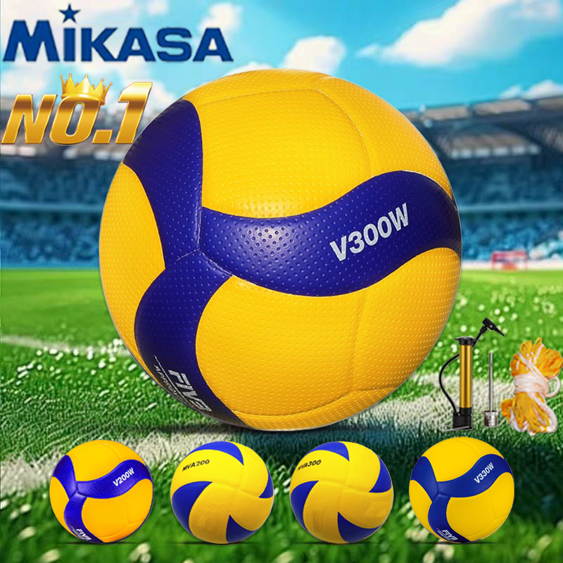 【ของแท้】วอลเลย์บอล FIVB Official Original Mikasa V300 volleyball ลูก ...