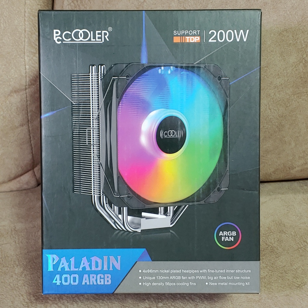 CPU COOLER PcCOOLER PALADIN 400 ARGB (PCC-GI-PALADIN 400A) ใส่ Intel ...