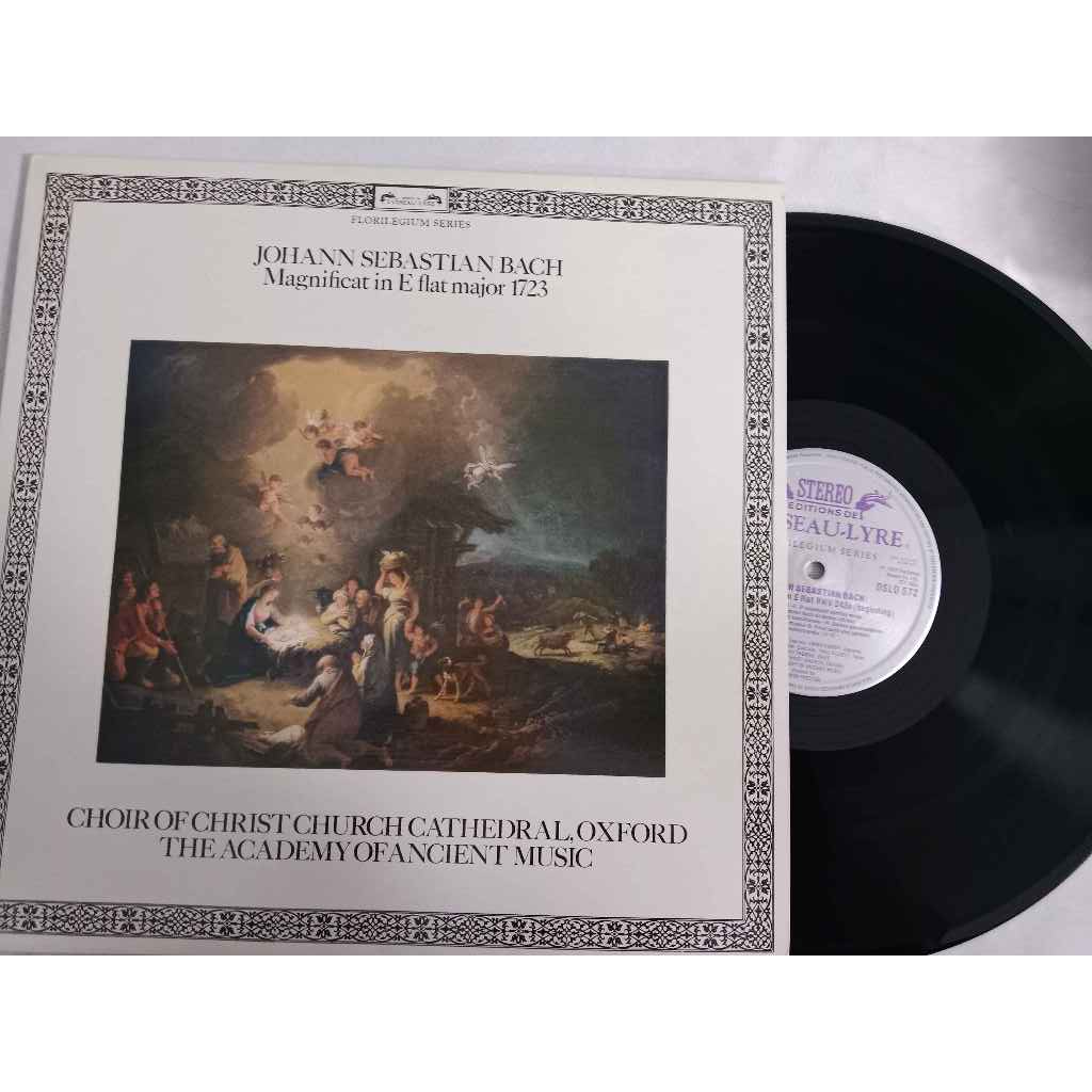 LP แผ่นเสียงไวนิล Johann Sebastian Bach Magnificat In E Flat Major 1723 ...