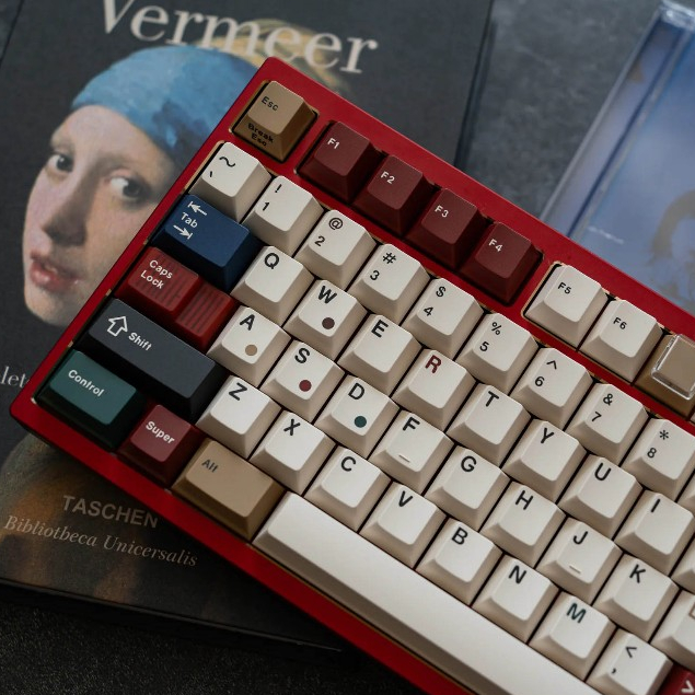 [In-stock] Keykobo Retro Mixed Lights R2 Keycap Set ชุดคีย์แคปแบบ ABS ...
