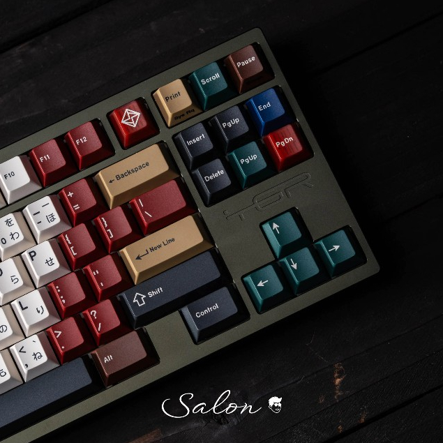 [In-stock] Keykobo Retro Mixed Lights R2 Keycap Set ชุดคีย์แคปแบบ ABS ...