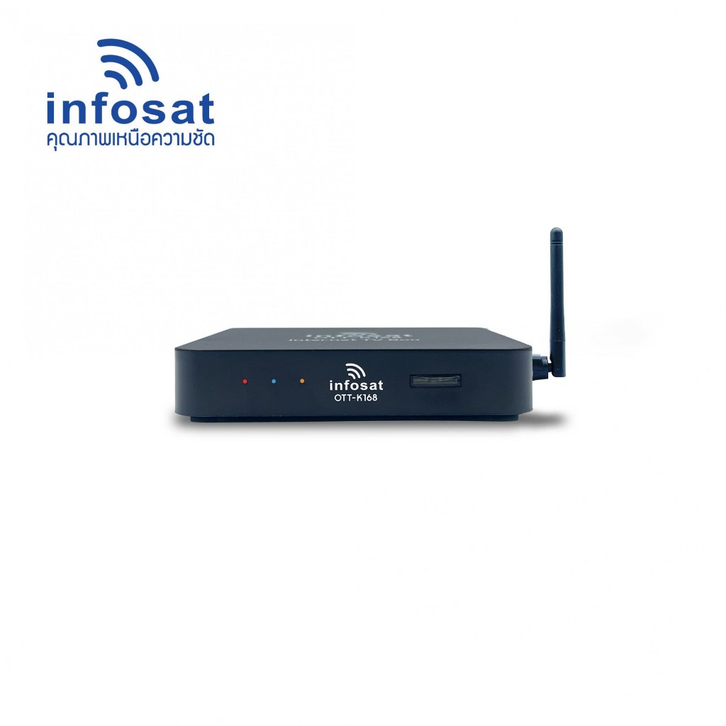 All-In-One Set top box Infosat OTT K168 IPTV (Wi-Fi 2.4GHz -5GHz. & LAN ...