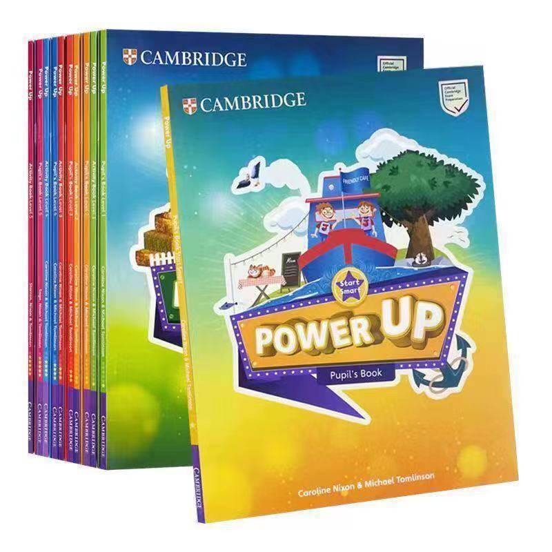 เซ็ต 3 เล่ม หนังสือแบบเรียน + แบบฝึกหัด POWER UP - CAMBRIDGE | Shopee ...