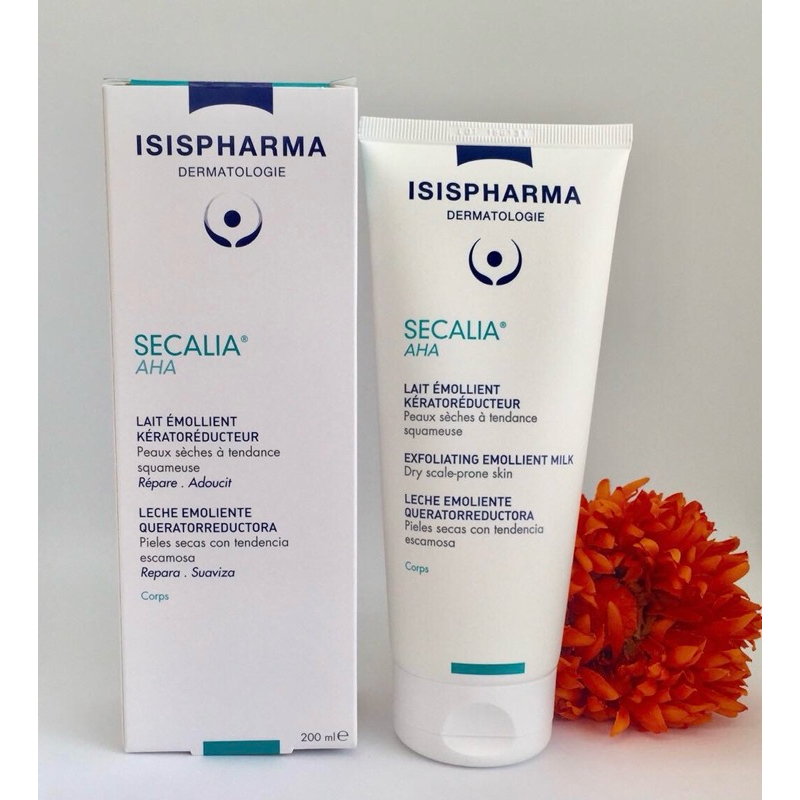 Isis Pharma Secalia AHA ครีมทาตัว รอยดำตามตัว ขนคุด ผิวอักเสบ รักแร้ดำ ...