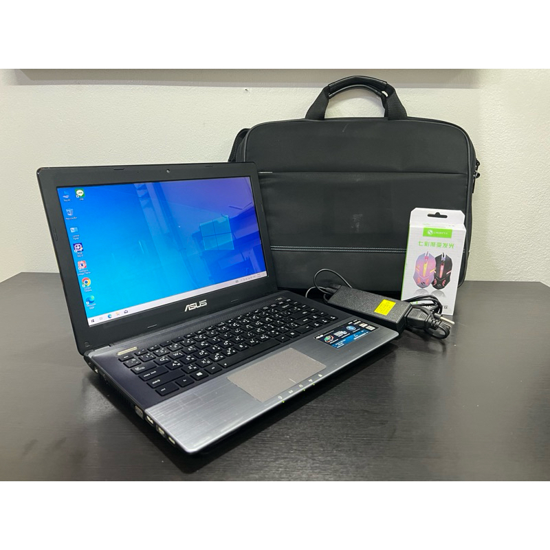 โน๊ตบุ๊คมือสอง ASUS A45V Core i7 gen3 แรม 8gb ssd 128gb+hhd 500gb เกม ...