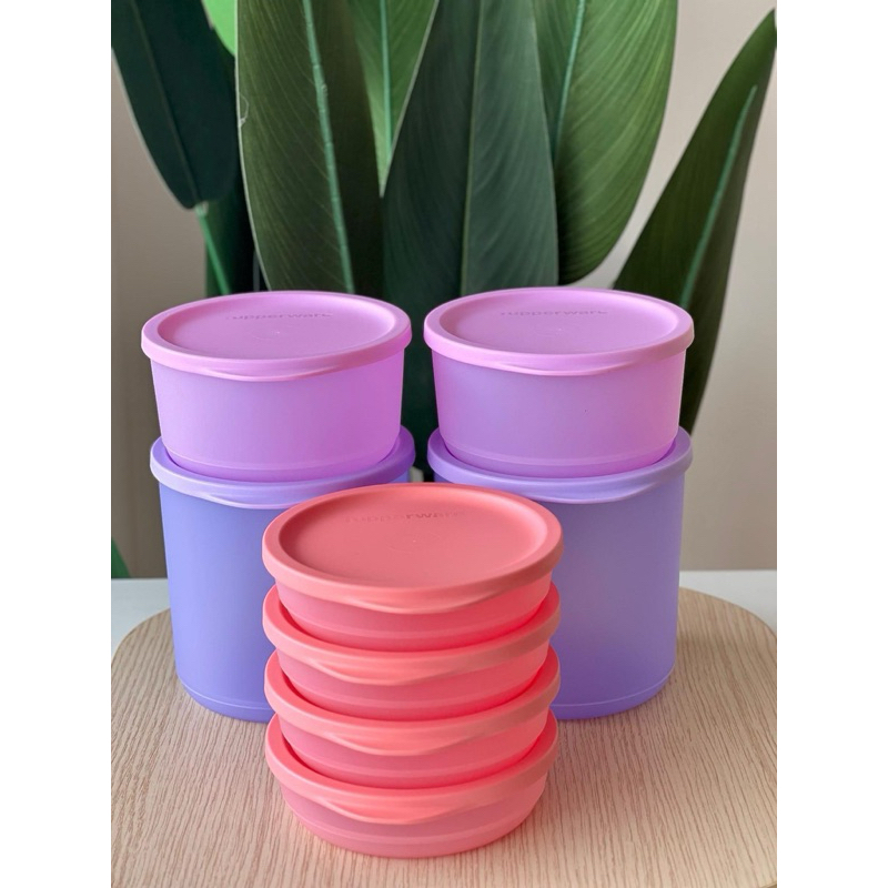 Tupperware รุ่น ถ้วย Cubix Round Medium มี 3 ขนาด | Shopee Thailand