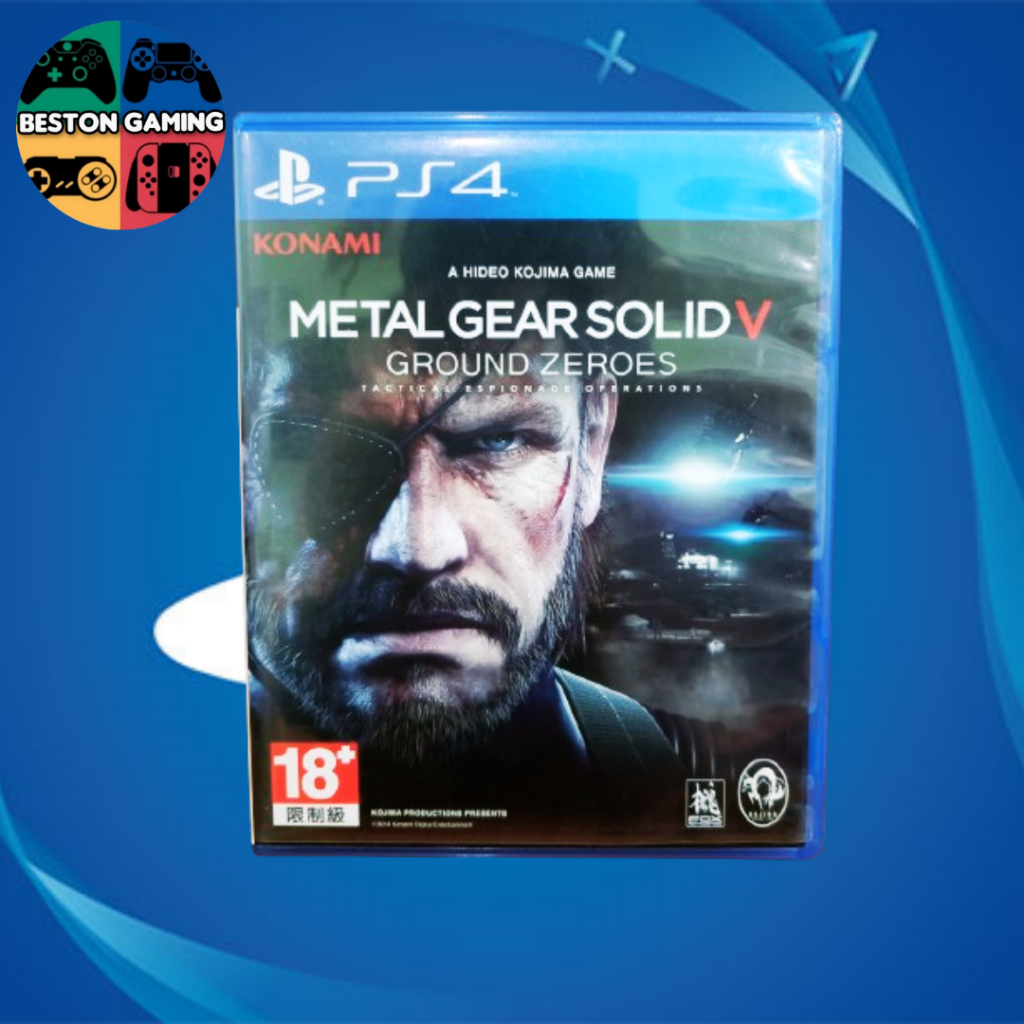 PS4 แผ่น ps4 Metal Gear Solid V : Ground Zeroes มือ 2 | Shopee Thailand