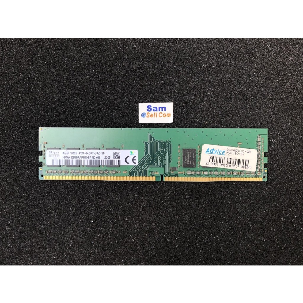 RAM (หน่วยความจำ) 4GB DDR4(2400) HYNIX 8 CHIP มือสอง | Shopee Thailand
