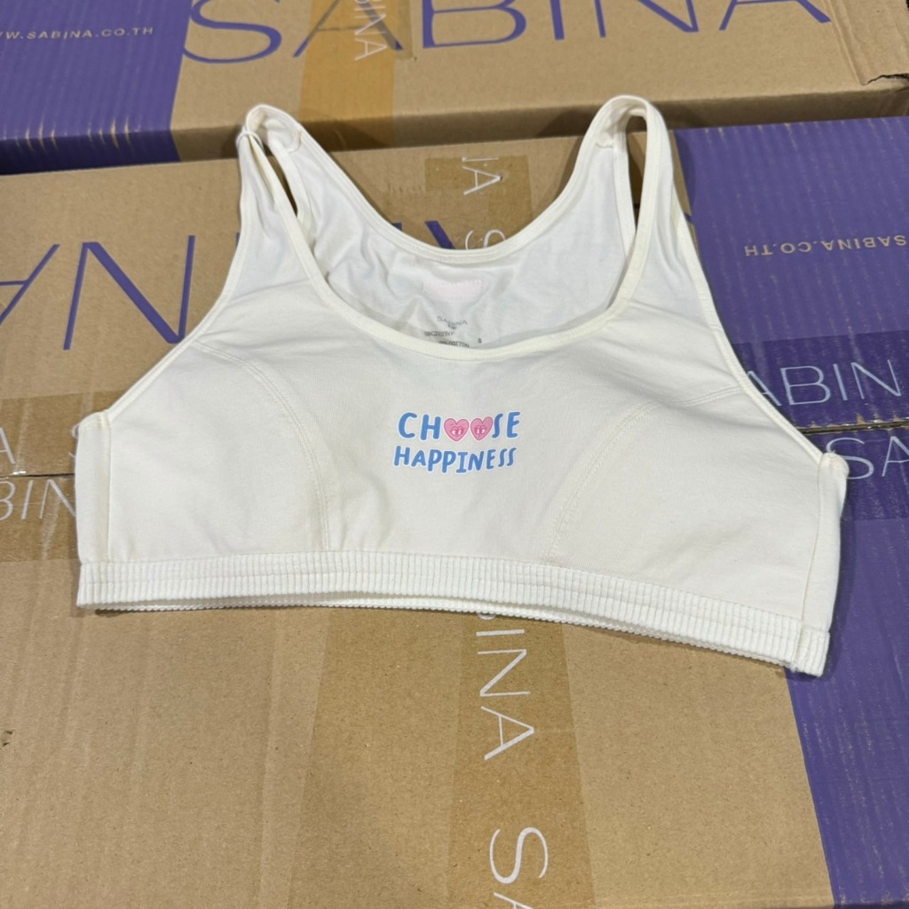 Sabina เสื้อชั้นใน รุ่น SABINA KIDS รหัส SBC23021 สีครีม | Shopee Thailand