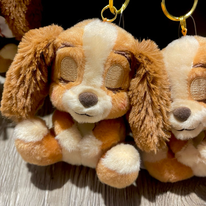 พวงกุญแจ ตุ๊กตา lady and the tramp จาก Disney แท้100% sleeping lady ...