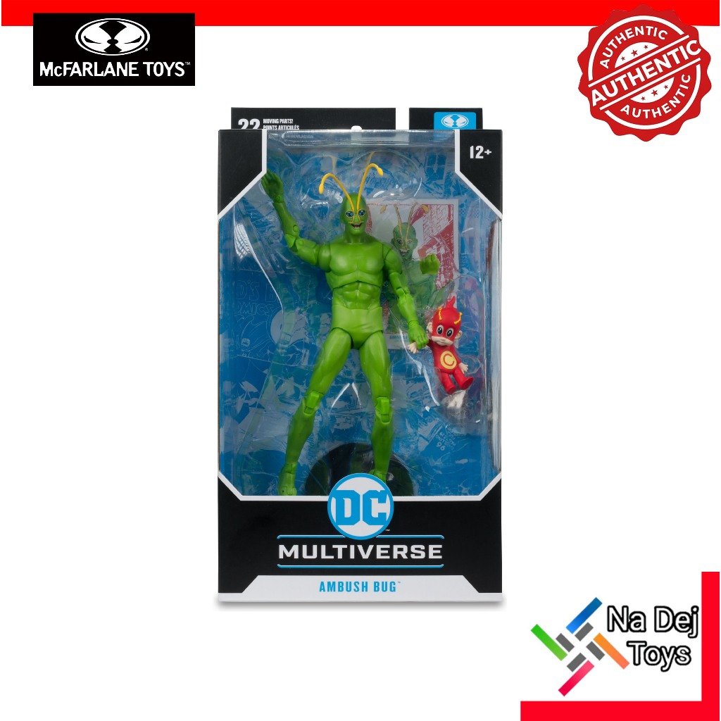 Ambush Bug DC Multiverse McFarlane Toys 7" Figure แอมบุช บั๊ค ดีซีมัลติ ...