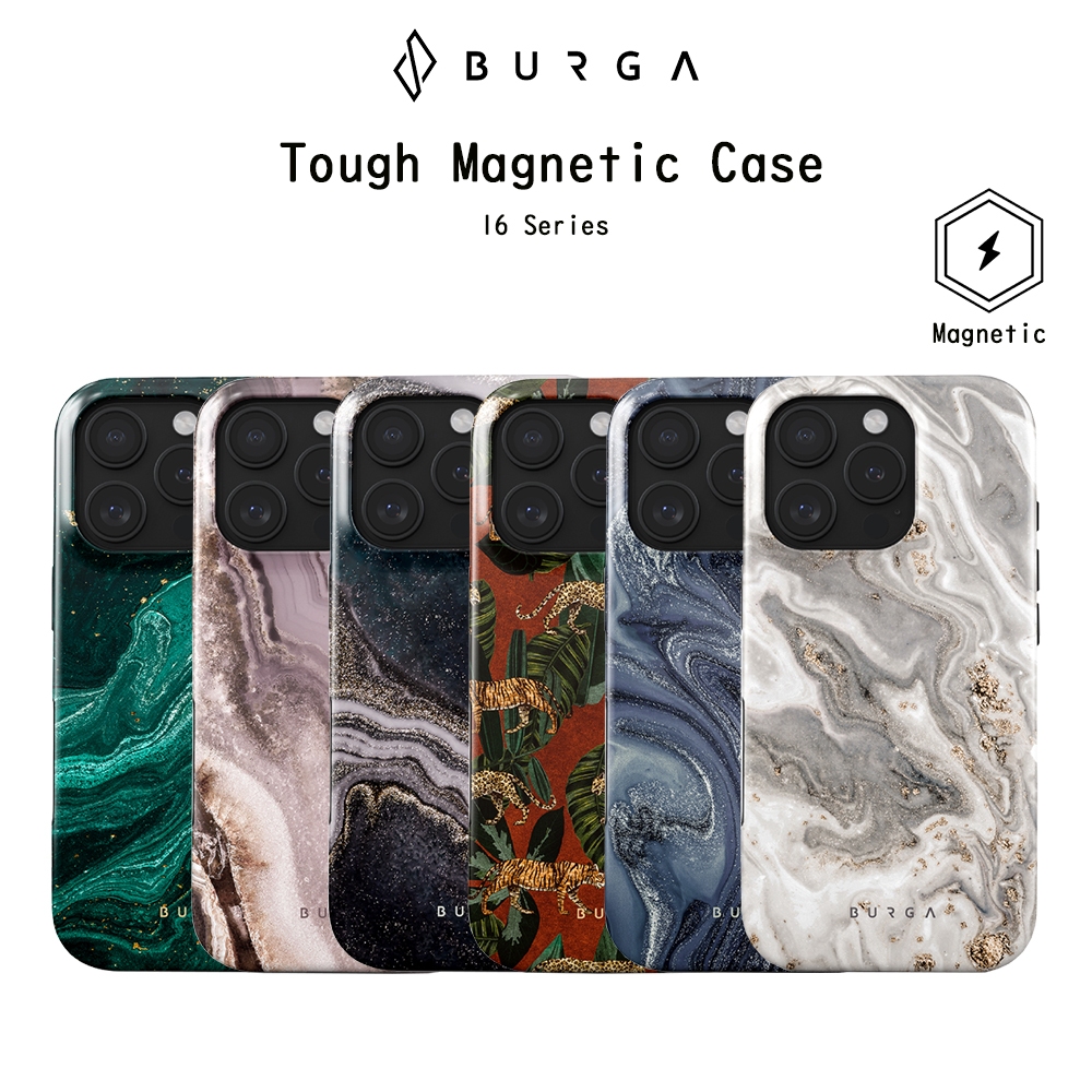 Burga Tough Marble Collection Magentic เคสซิลิโคนเกรดพรีเมี่ยม เคส ...