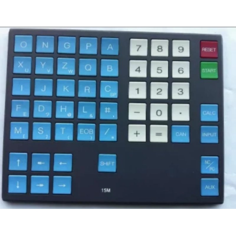 FANUC CNC keyboard control 15M A98L-0001-0568 | Shopee Thailand