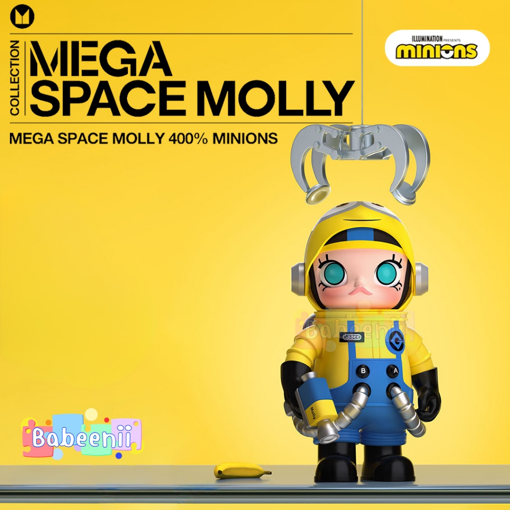 BBNE01 MEGA SPACE MOLLY Minions 400% มอลลี่ มินเนี่ยน ของแท้ Popmart | Shopee Thailand