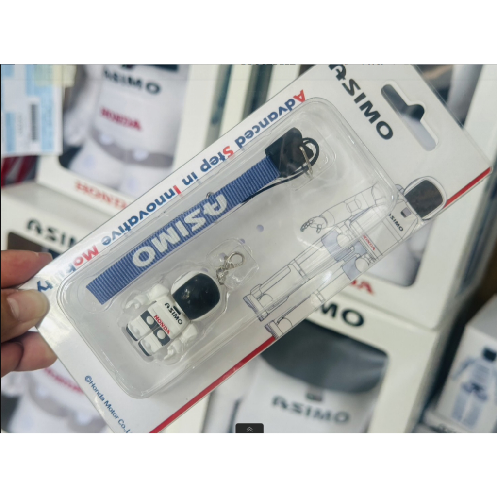 ตุ๊กตา KEYCHAIN ASIMO HONDA พร้อมสายห้อย ขยับได้ ของแต่งซิ่ง พวงกุญแจ ...