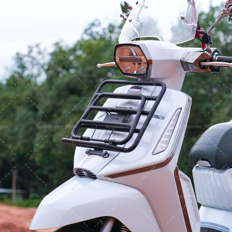 ตะแกรงหน้า Moto Skill สำหรับ LAMBRETTA X300 / FRONT CARRIER FOR ...