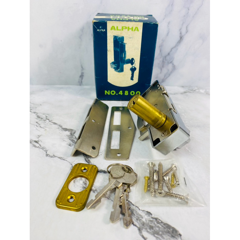 ALPHA กุญแจประตูเปิดและประตูบานเลื่อน MADE IN JAPAN หายาก(Mar21 : AL48 ...