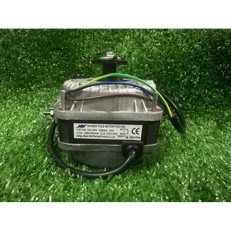 มอเตอร์พัดลมตู้แช่ 10W ยี่ห้อ AMV 220-240V, 50/60Hz Model : AMV80M3-P01 ...