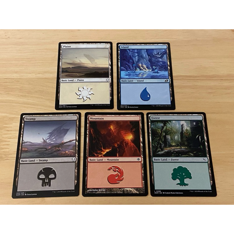 [MTG] Basic Land คละรุ่น การ์ดแท้ Magic The Gathering | Shopee Thailand