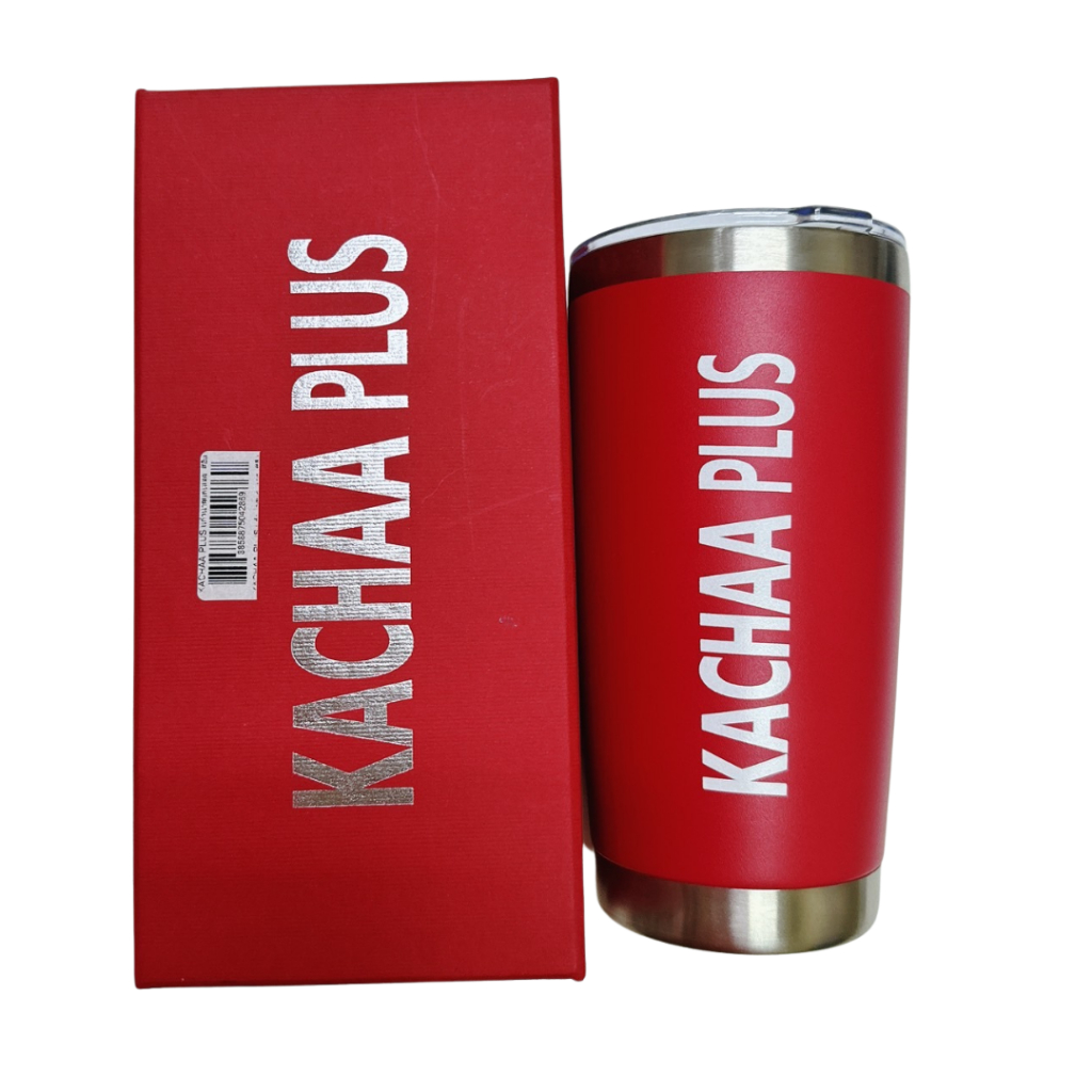 แก้วเก็บความเย็น ร้อน KACHAA PLUS คุณภาพดี สแตนเลสแท้ ไม่มีไอน้ำเกาะ 20 ...