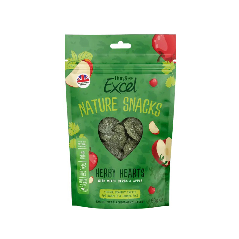 Burgess Excel Herby Hearts & Fruit Feasts 60g | Shopee Thailand