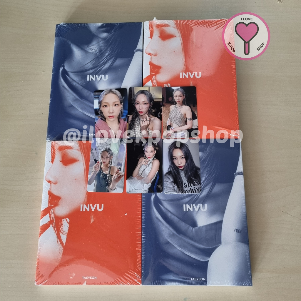 พร้อมส่ง TAEYEON 3rd Album - INVU + DC Photocard Gift | Shopee Thailand