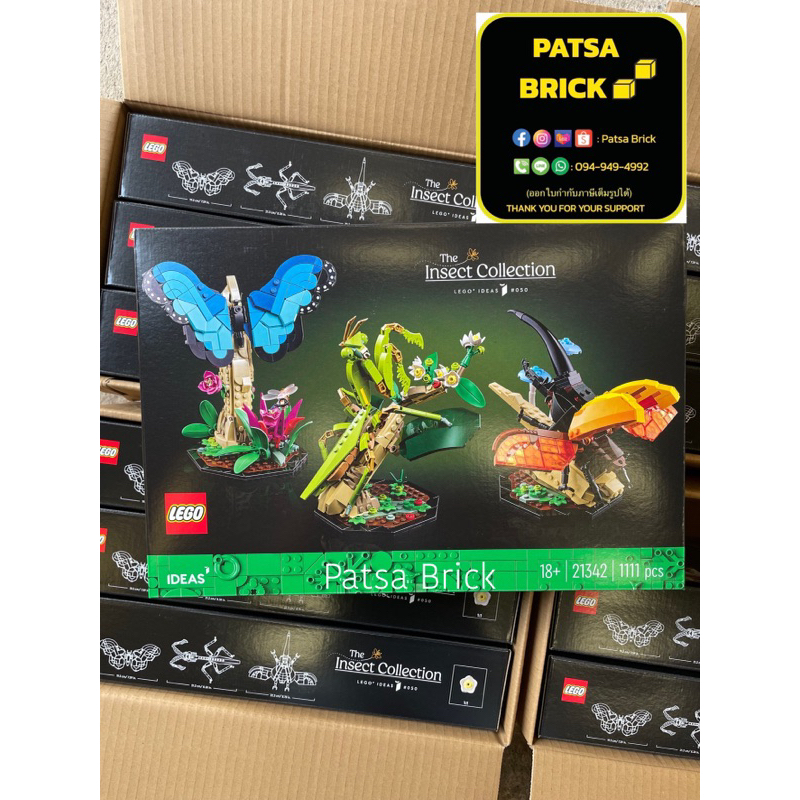 Lego 21342 The Insect Collection (Hard To Find) | Shopee Thailand